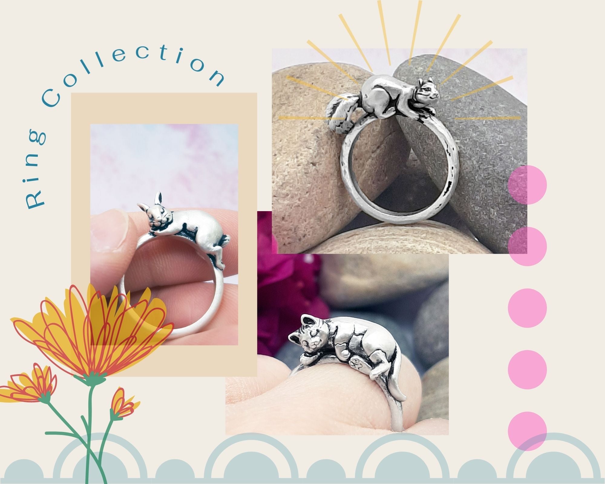 Ring Collection – The Sparkling Pebble